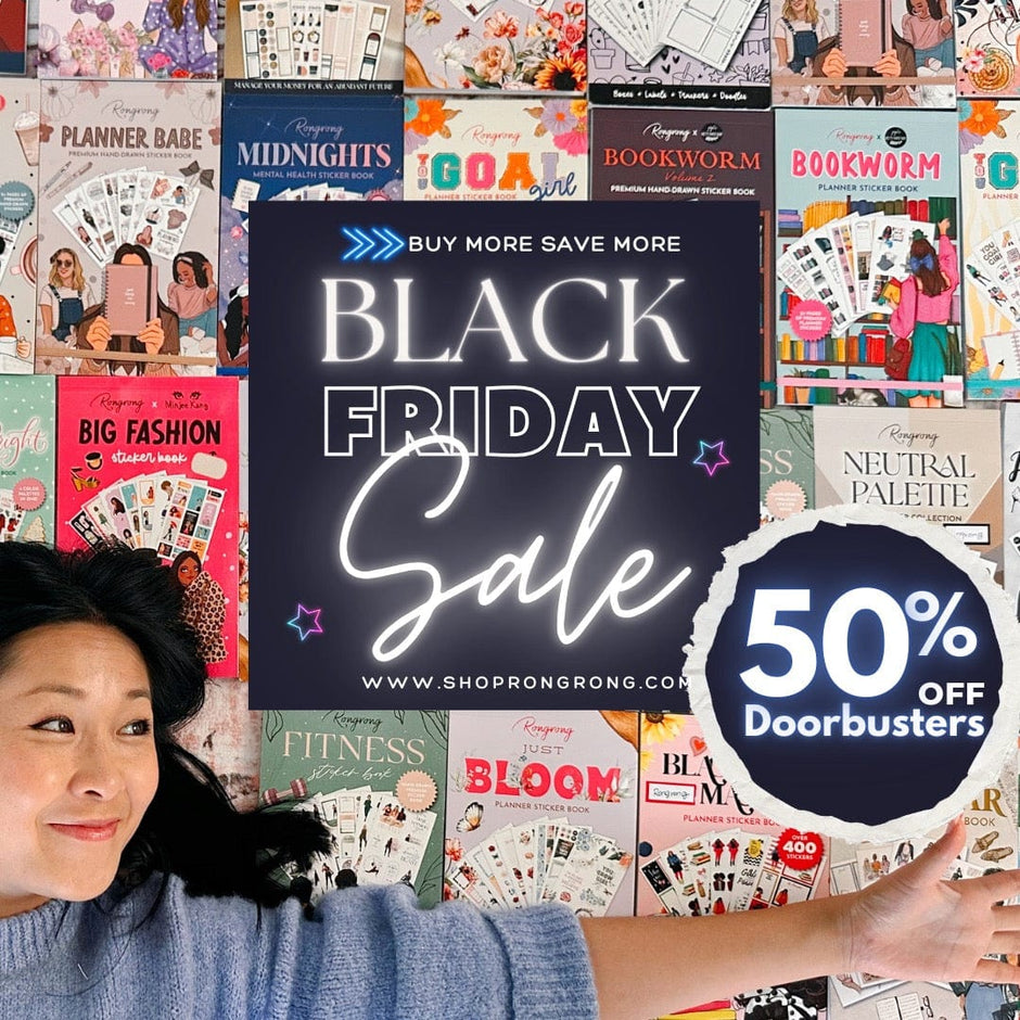 PLANNER BABE COLLECTION | PLANNER STICKERS BOOK | SHOP RONGRONG - Shop Rongrong