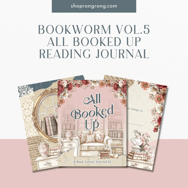 Bookworm Vol. 5 All Booked Up Digital Reading Journal – Track & Review ...
