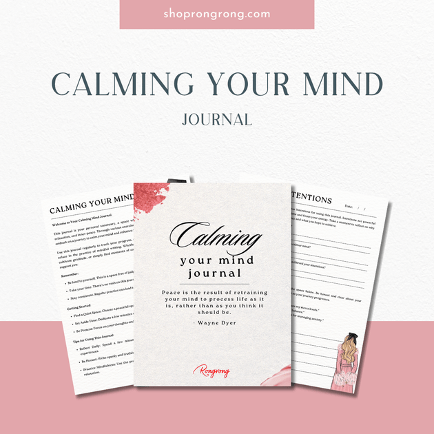 Calming Your Mind Digital Journal – Mindfulness & Reflection PDF
