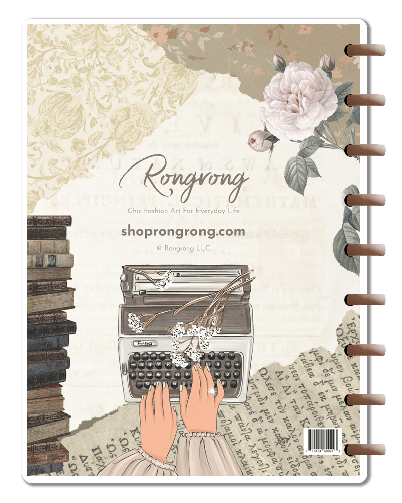 Disc-bound Book Reading Journal | Book Club Journal | Book Planner