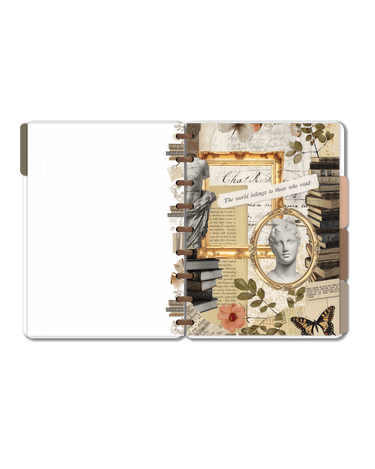Disc-bound Book Reading Journal | Book Club Journal | Book Planner