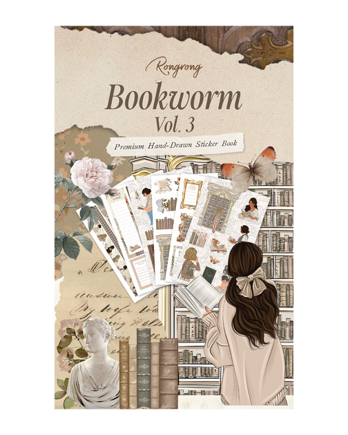 Bookworm Vol. 3 Sticker Book | Bookish stickers for adults | Bookish ...