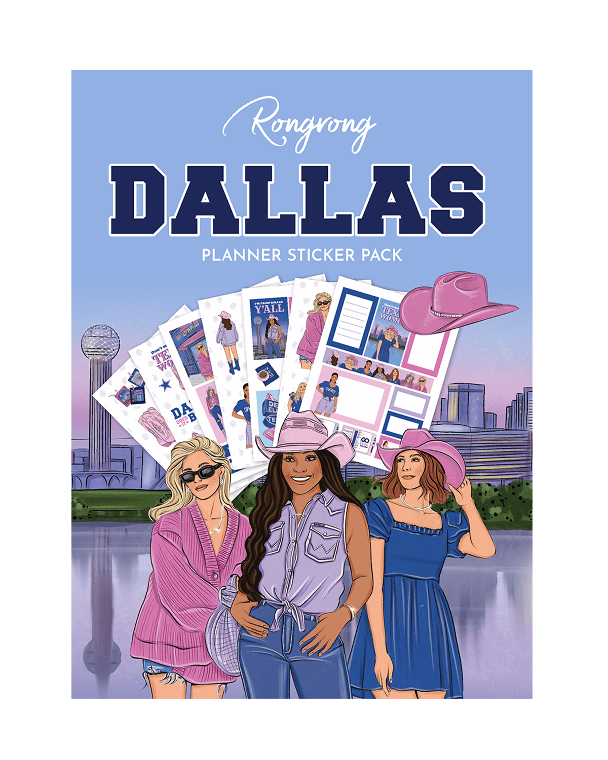 Dallas Planner Sticker Pack | Planner Stickers | Shop Rongrong - Shop ...