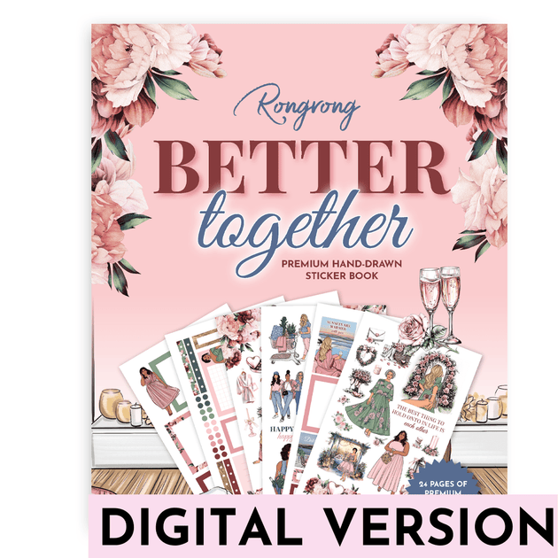Better Together Sticker Book: Celebrating Love and Partnership