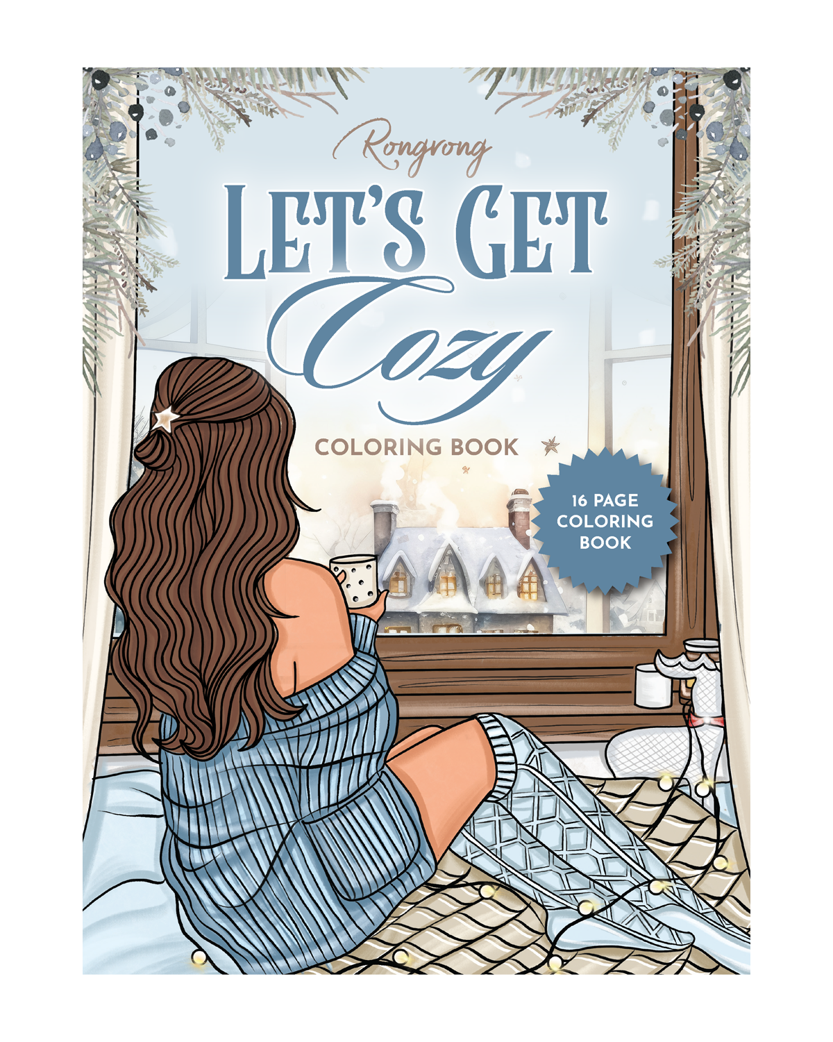 Cozy Coloring Book: Bring Warmth and Relaxation to Your Day - Shop Rongrong
