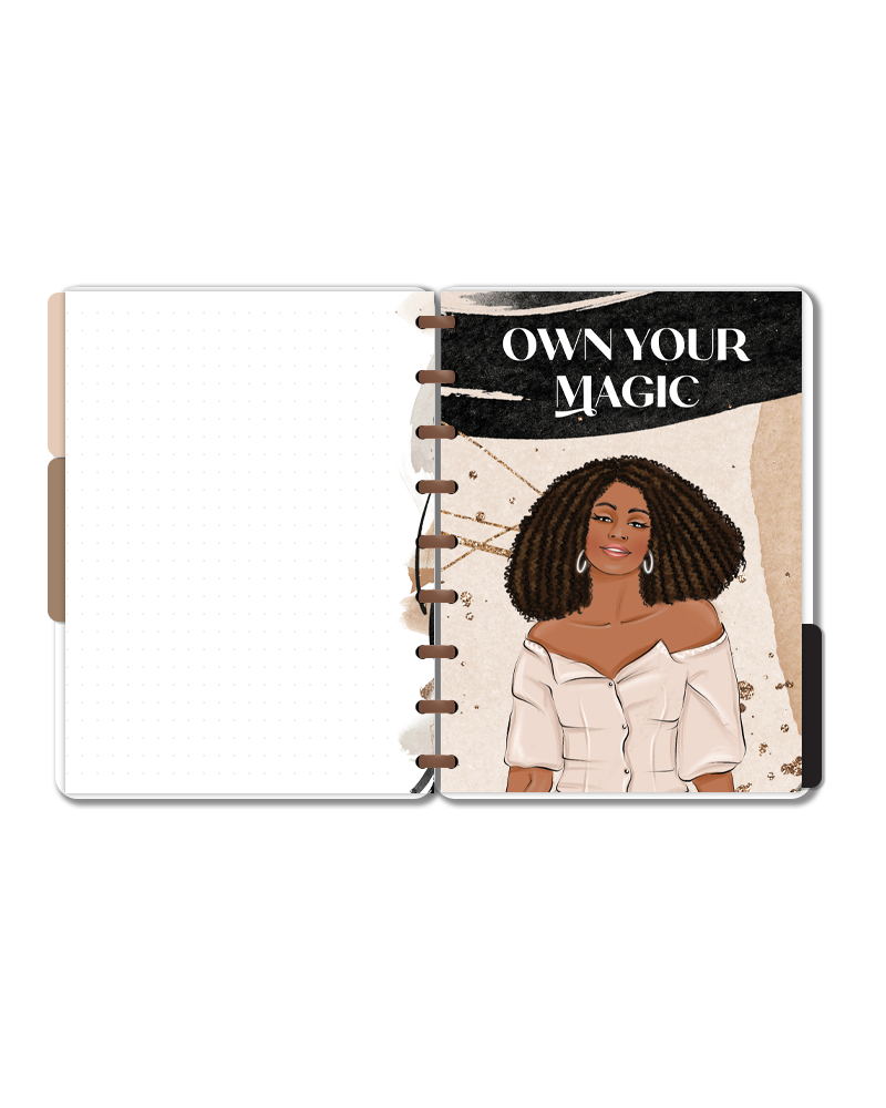 Black Girl Magic Discbound Notebook | Stationery Shop | Shop Rongrong