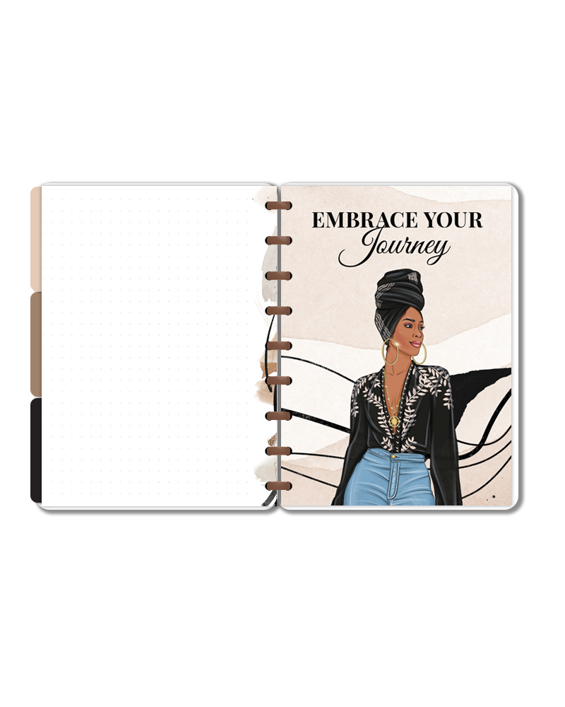 Black Girl Magic Discbound Notebook | Stationery Shop | Shop Rongrong