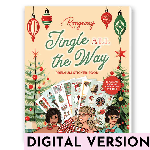 Jingle All The Way Sticker Book | Holiday Digital Stickers for Planners ...