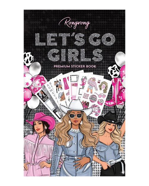 Let's Go Girls Sticker Book | Adult Stickers | Planner Stickers