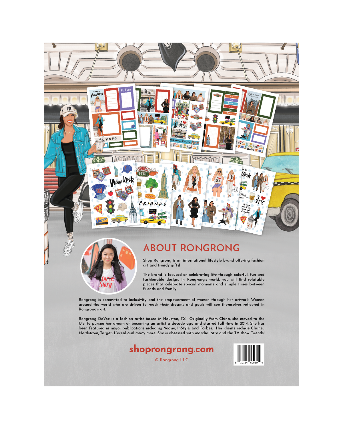 New York City Planner Sticker Pack | Holographic Stickers | Shop Rongrong