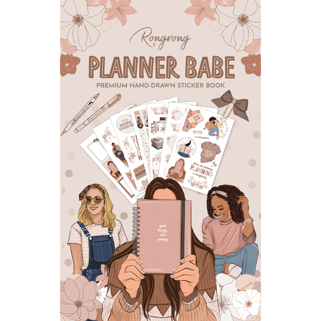 Planner Babe Sticker Book | Handcrafted Sticker Book | Decorative Stickers | Shop Rongrong ...