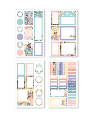 Par-Tea Time Sticker Book | Handcrafted Sticker Book | Decorative ...