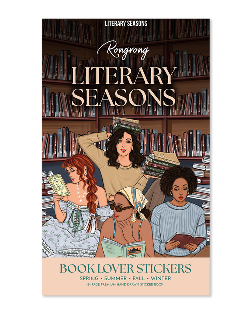 Literary Seasons Sticker Book | Seasonal Book Lover Stickers