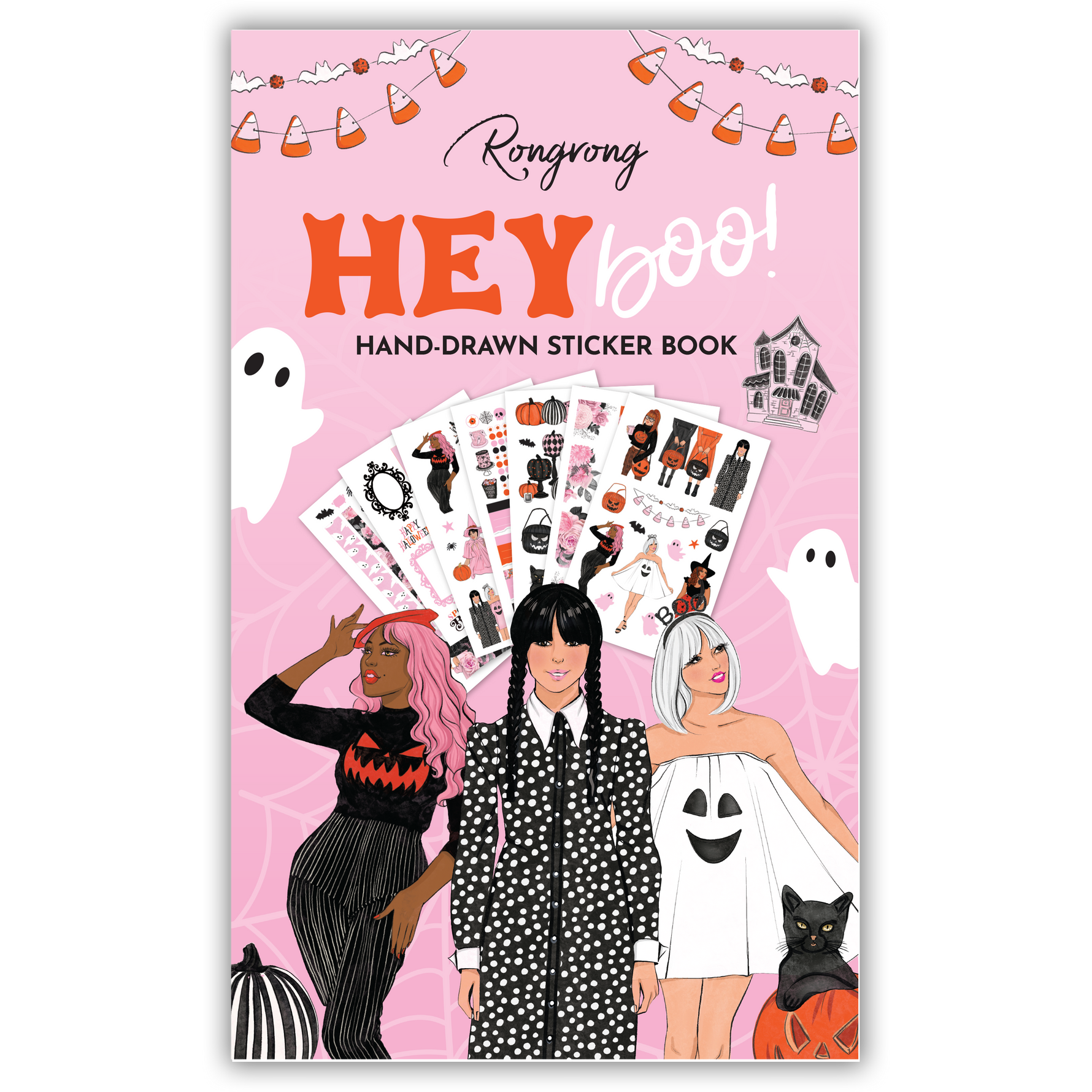 Hey Boo Sticker Book | Decorative Stickers | Shop Rongrong