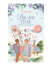 Par-Tea Time Sticker Book | Handcrafted Sticker Book | Decorative ...