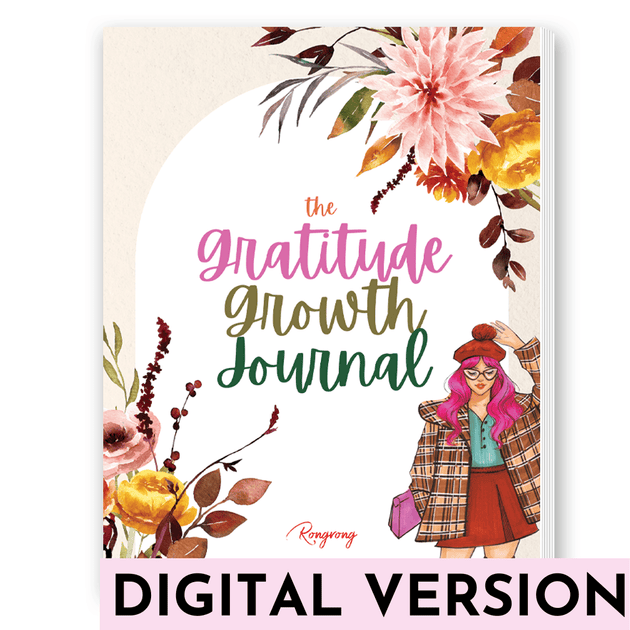 The Gratitude Growth Journal | Digital DOWNLOAD | Shop Rongrong