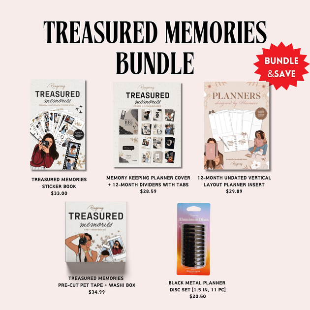 Treasured Memories Bundle | Memory Keeping Planner Set