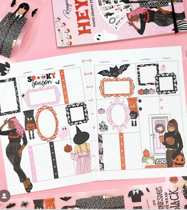 Hey Boo Sticker Book | Decorative Stickers | Shop Rongrong