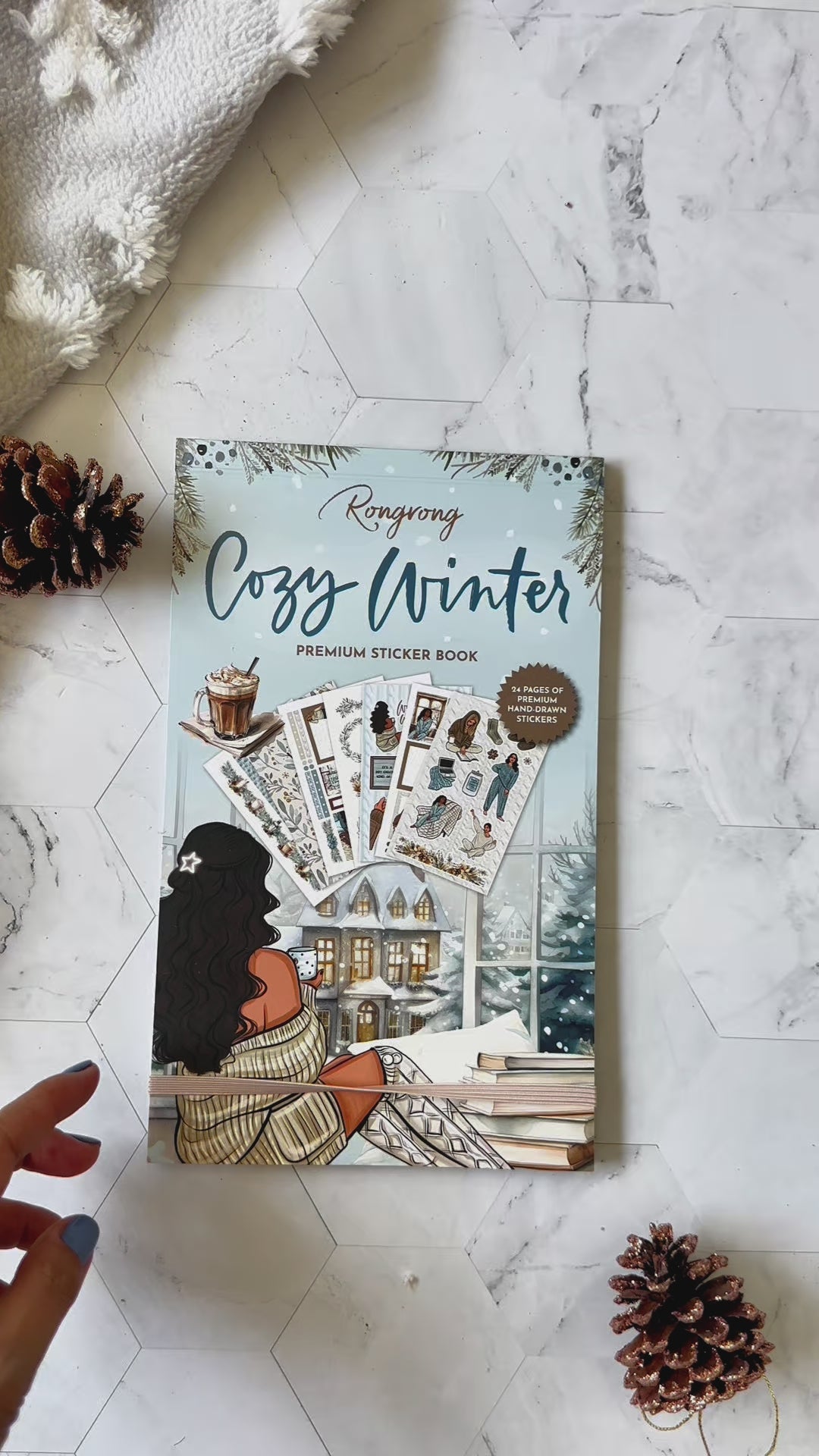 Personalize Your Planner with the Cozy Winter Sticker Book