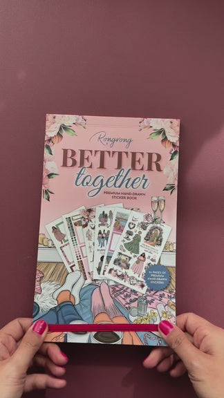 Better Together Sticker Book: Celebrate Love and Partnership