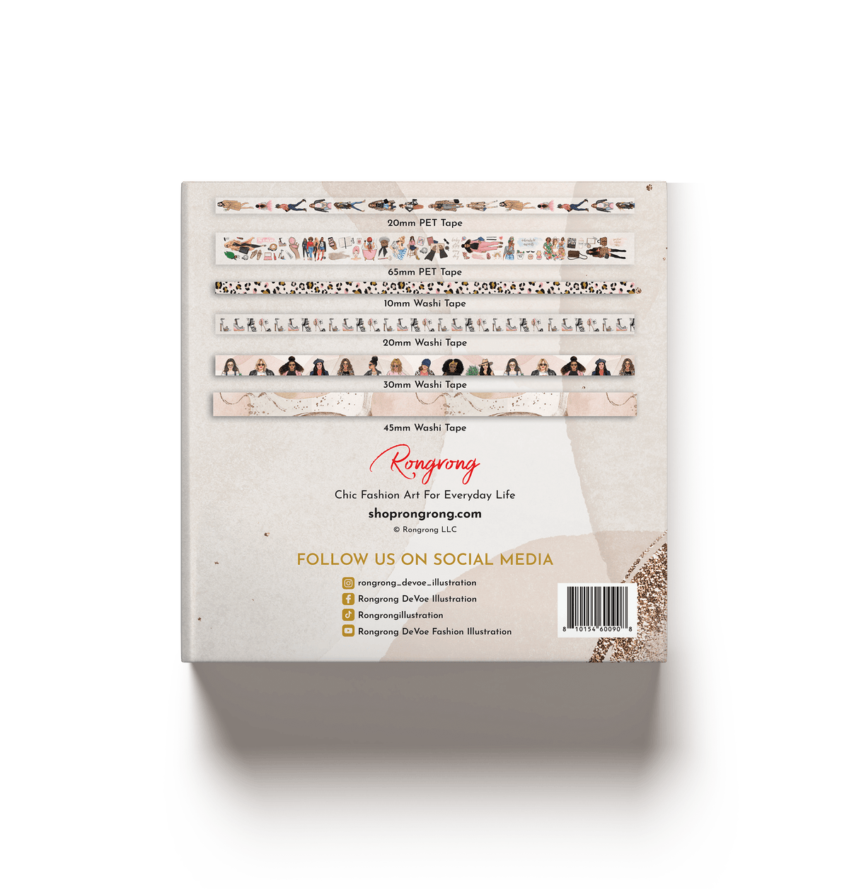 This is My Year PET Tape + Washi Box Set - Motivational Stickers