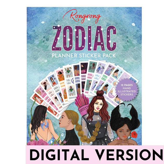 Zodiac Digital Planner Stickers | Astrology Digital DOWNLOAD | Shop ...