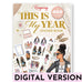 This Is My Year Digital Planner Stickers | Digital DOWNLOAD | Shop Rongrong