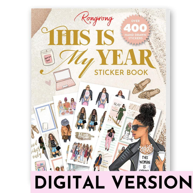 This Is My Year Digital Planner Stickers | Digital DOWNLOAD | Shop Rongrong